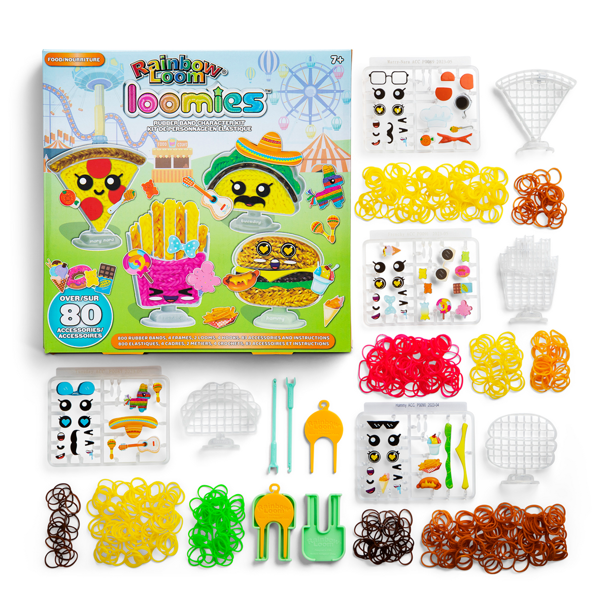 Loomies™ FOOD, 4 pack – Rainbow Loom USA Webstore
