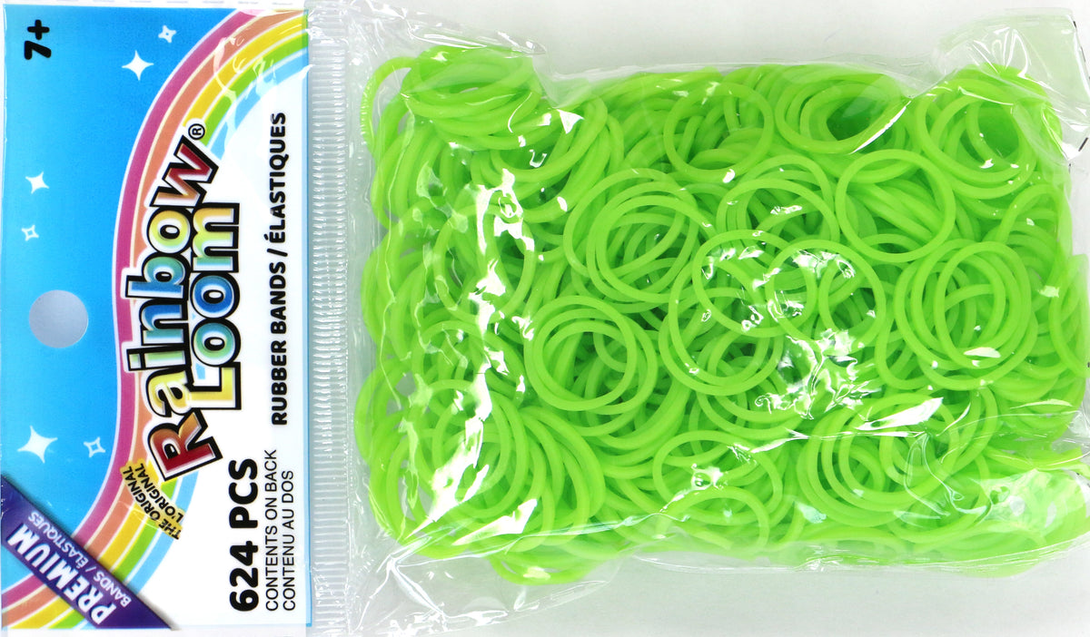 RL Band (Premium) Opaque Neon Green – Rainbow Loom USA Webstore