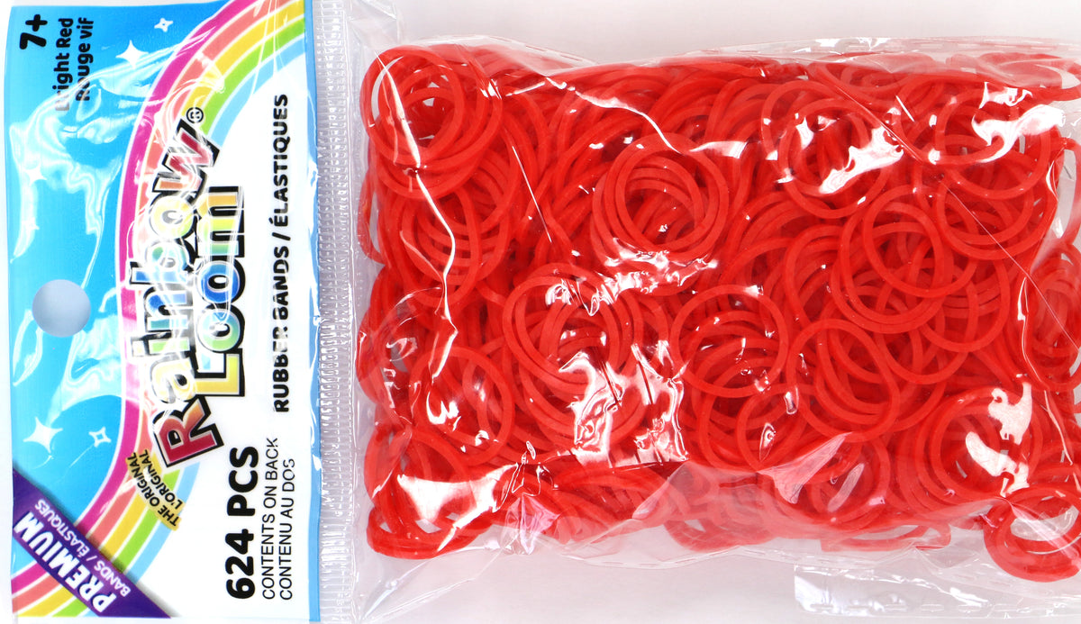RL Band (Premium) Opaque Bright Red – Rainbow Loom USA Webstore