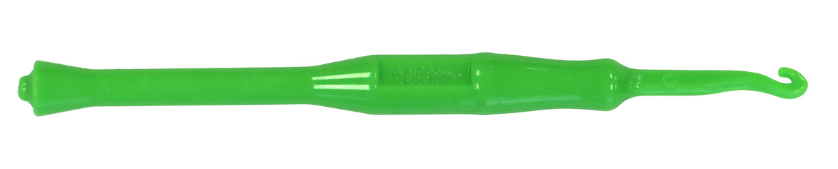 Rainbow Loom 2.0 Loop Hook, All Plastic - Green Color – Rainbow Loom ...