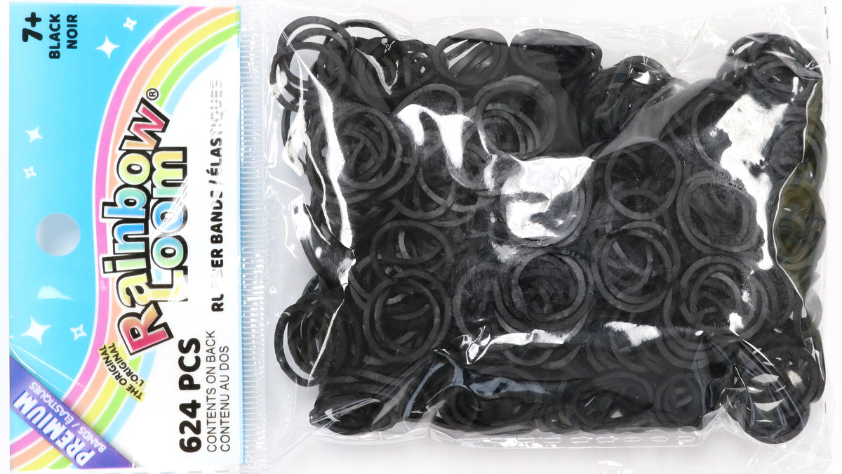 RL Band (Premium) Opaque Black – Rainbow Loom USA Webstore