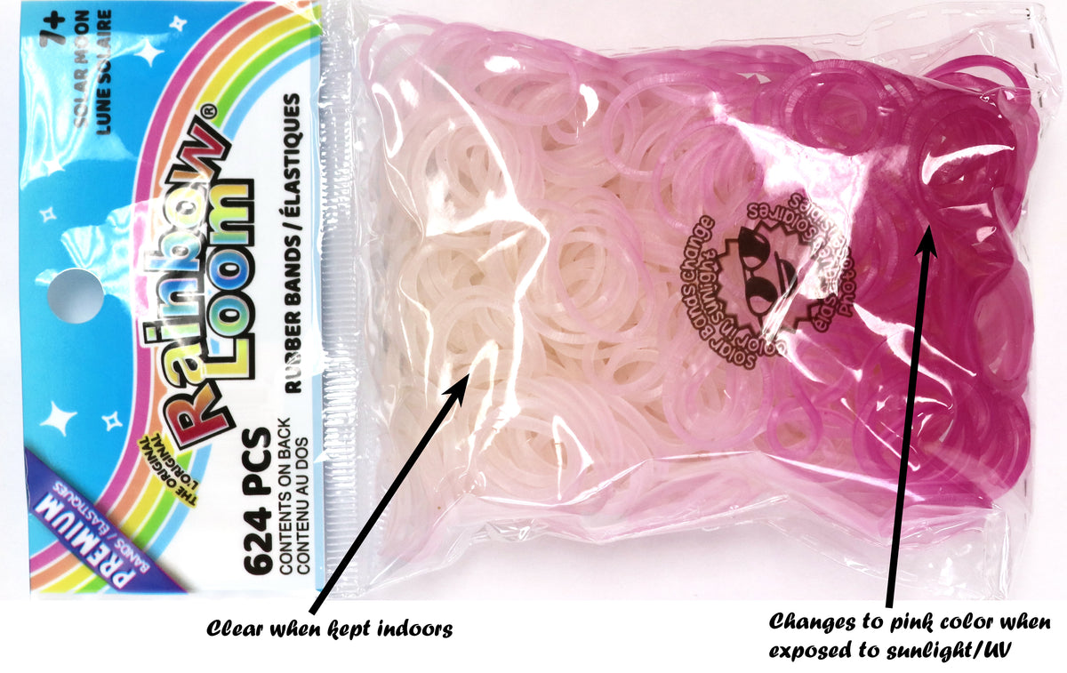 RL Band (Premium Solar) Moon – Rainbow Loom USA Webstore