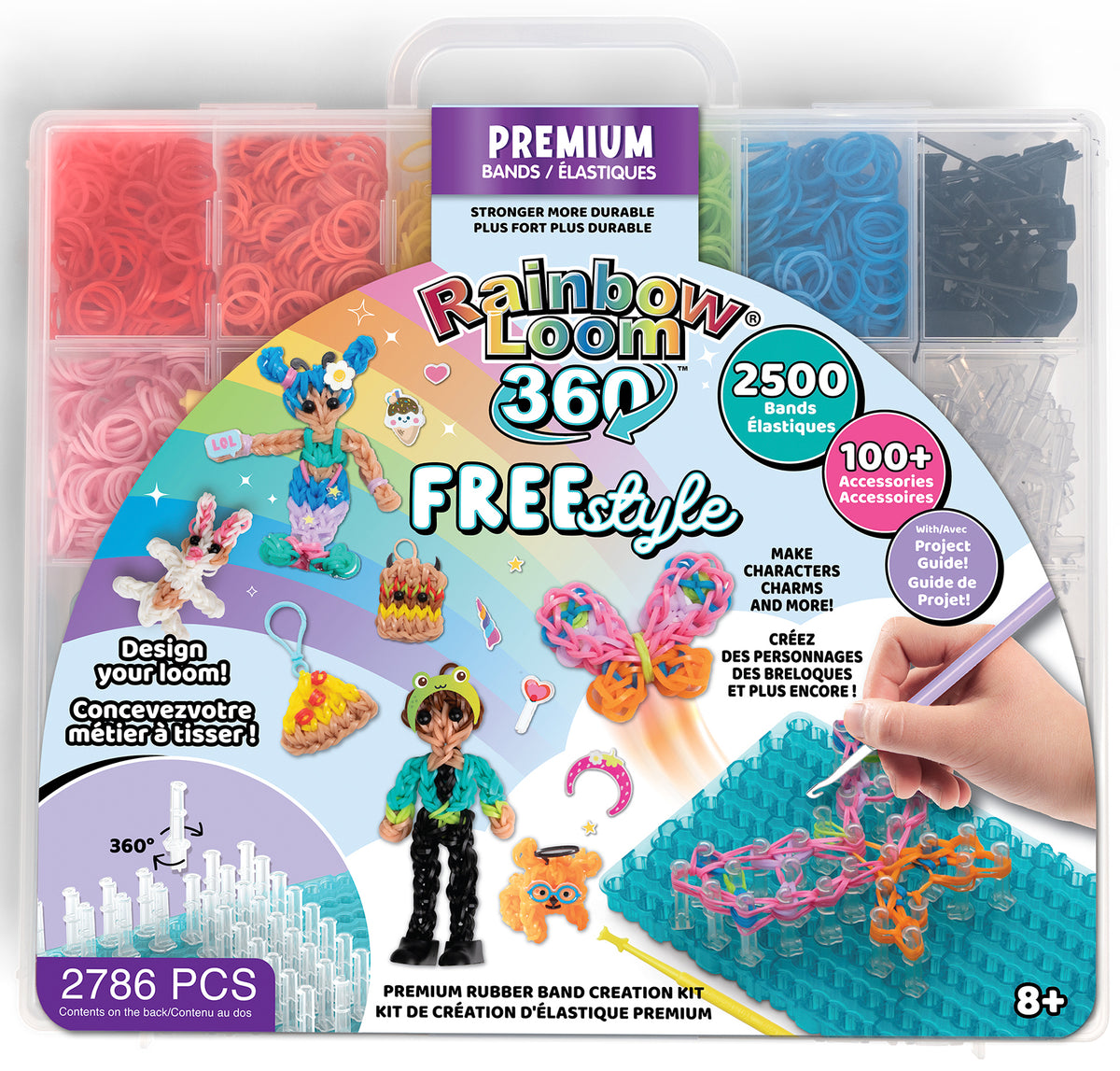 Rainbow Loom 360 FREEstyle (for advanced users) FREE SHIPPING in Conti ...