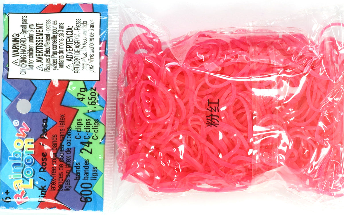RL Band (Jelly) Coral Pink – Rainbow Loom USA Webstore